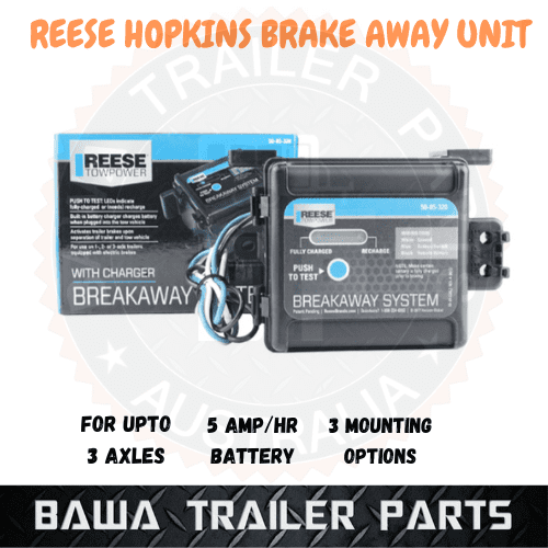 REESE TOWPOWER TRAILER BREAK-AWAY UNIT - UP TO 3 AXLES!!!! TRIAXLE ...